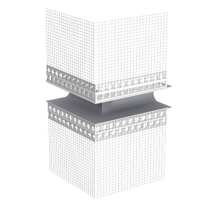 Sto-Expansion Joint Profile E External Corner Piece